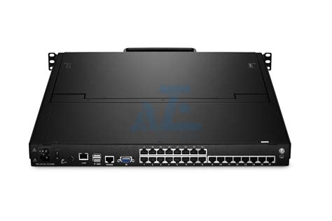 U Rackmount Inch LCD Console With Integrated Port IP KVM Switch Over IP KVM Console AZE