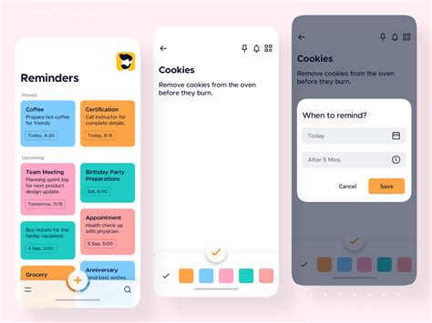Reminder List • Reminders Ios App Design By Nitish Khagwal On Dribbble