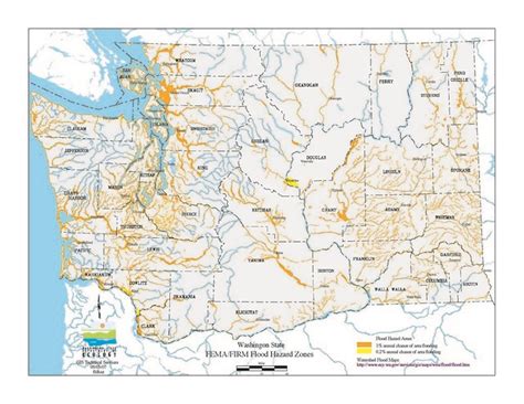 Washington State Flood Zone Maps Flooding Possible For Western