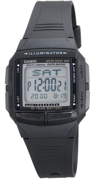 Casio Collection Мужские часы Casio Databank Db 36 1a купить Casio Ua
