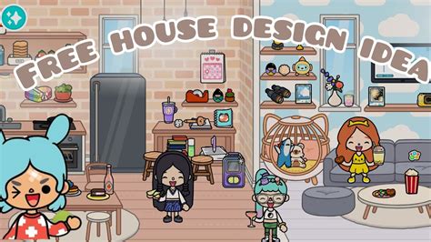 Free House Design Idea Toca Boca Game Play With Me 🕊️subscriber If You