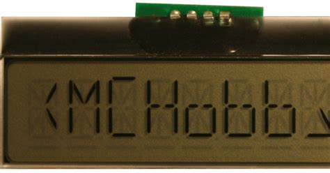 Afficheur Lcd 1x9 Alphanumérique Module Uext Pour Arduino Et