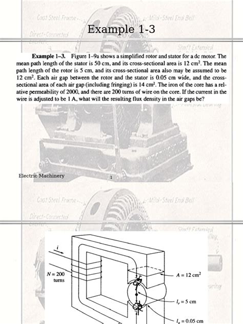 Lecture 3 Slides On Electric Machinery Fundamentals Chapter 1 Of
