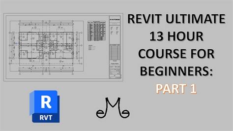 Revit Tutorial For Beginners Complete 13h Course Part 1 Youtube