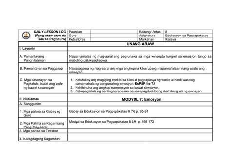 Esp Dll 8 Module 7 Pdf