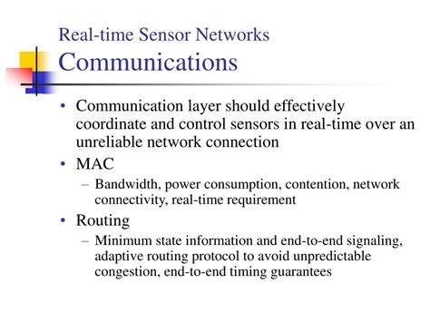 Ppt Real Time Wireless Sensor Networks Powerpoint Presentation Free