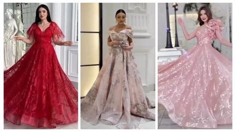 فساتين سهرة 2023فساتين سواريه 2023 فساتين ناعمة 2023 Youtube