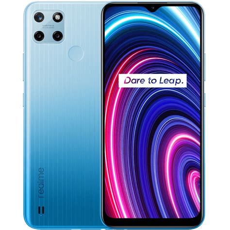 Realme C25Y RMX3269 Glacier Blue 64GB 4GB RAM Gsm Unlocked Phone Unisoc ...