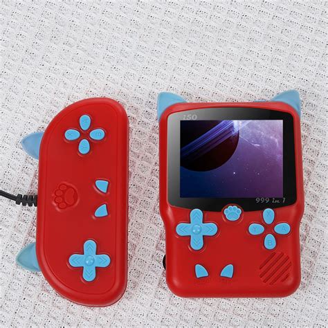 Badu Bg Възрастни Мини ръчна игра за двама души за деца Конзола 1020mah батерия Телевизор