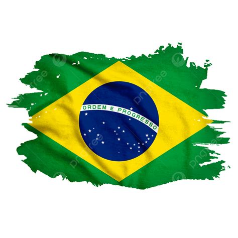 월드컵을 위한 수채화 브러시가 있는 브라질 국기 브라질 깃발 2022년 월드컵 Png 일러스트 및 Psd 이미지 무료