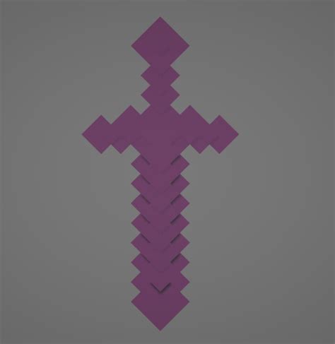 Minecraft Purple Sword