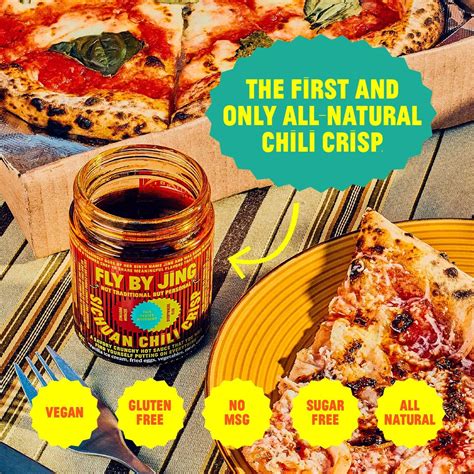 Fly By Jing Sichuan Chili Crisp 16oz Xl Big Boi Savory Umami Spicy