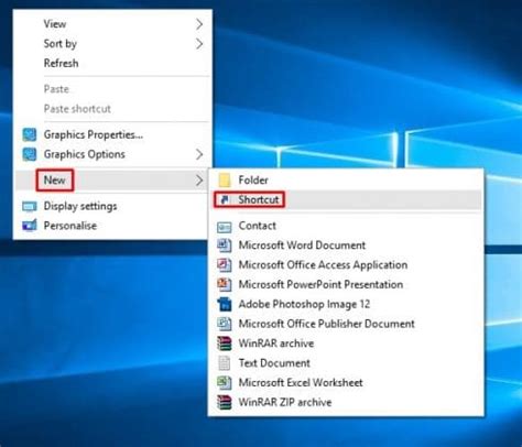 How To Create A Shutdown Icon On Windows PC