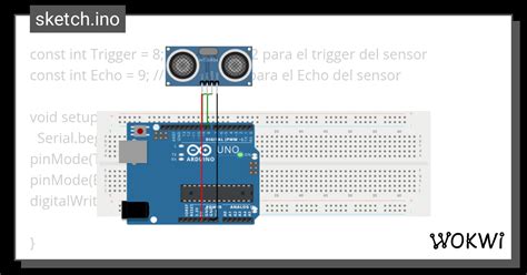 Sensor Ultrasonico Wokwi Esp32 Stm32 Arduino Simulator