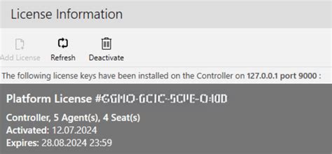 License Management Leapwork Documentation