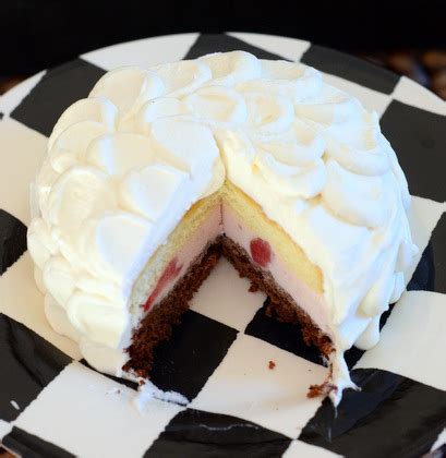 Neapolitan Ice Cream Cakes Baking Bites
