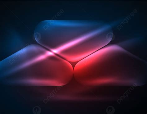 Illuminated Lens Flares Blue Purple Background Shape Graphic Illuminated Background Image And