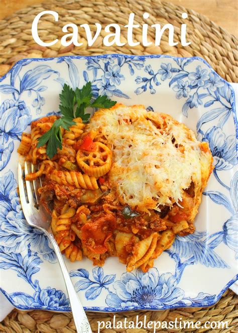 Cavatini Recipe With Trio Of Pasta Shapes And Three Kinds Of…