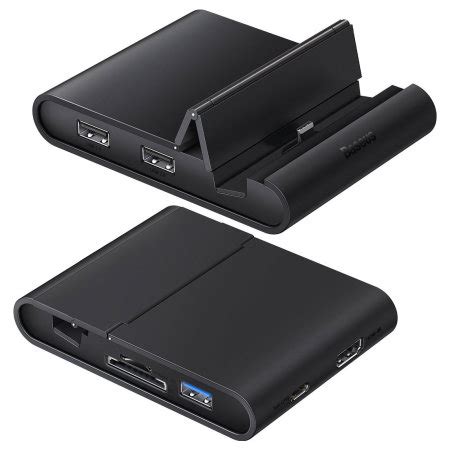 Baseus Mate 100W USB C 8 In 1 Docking Station And Stand