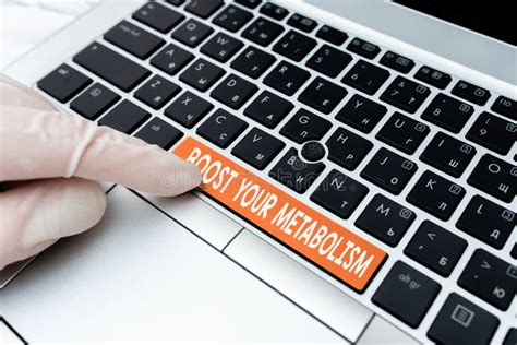 Handwriting Text Boost Your Metabolism Concept Meaning Body Process