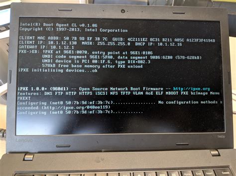 Getting Fog Pxe Boot Working On A Thinkpad T460p T470p And A T480p