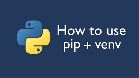 pip install not working in venv