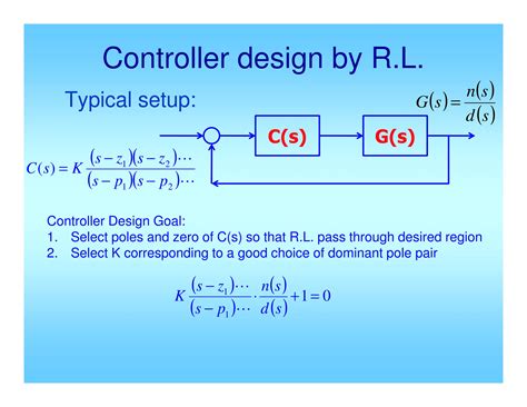 Root Locus Method Control System Bsc Engineering Ppt