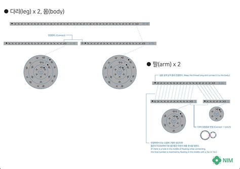 No 28 로블록스 레인보우 프렌즈 레드 인형 코바늘 무료 도안 Roblox Rainbow Friends Red Doll Crochet Free Pattern