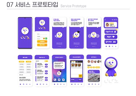 고령층의 디지털 격차 및 소외 현상 완화를 위한 스마트 기술 기반 교육 서비스 제안 Behance