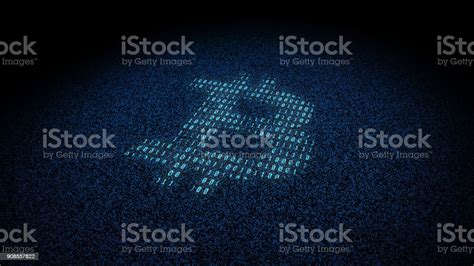 3 차원 일러스트 레이 션 가상 거래 통화 Bitcoin 인터넷 금융 인터넷 경제 Cpu에 대한 스톡 사진 및 기타 이미지