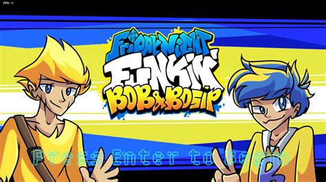 Friday Night Funkin Mod Bob And Bosip Full Week Creador Amoraltra