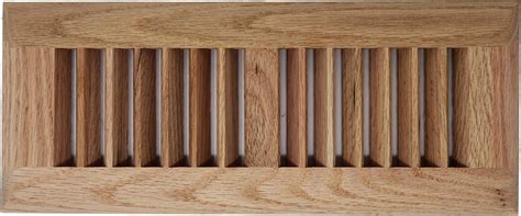Red Oak Wood Floor Register 4x10 Drop In Vent Cover