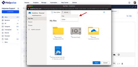 OneDrive Integration Helpwise Product Updates