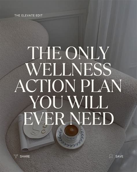 The Only Wellness Action Plan Template Youll Ever Need — The Elevate Edit
