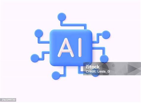 Ai 생성 버튼을 클릭합니다 Ai 별 아이콘입니다 인공 지능 로고입니다 Llm 인공 지능 아이콘입니다 기계 학습 생성기 3d 웹