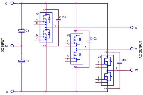 Schematic Diagram Of The Sic Inverter Power Circuit Download Scientific Diagram