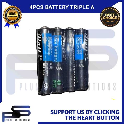 Pcs Pack Aaa Battery Extra Heavy Duty Battery Lazada Ph