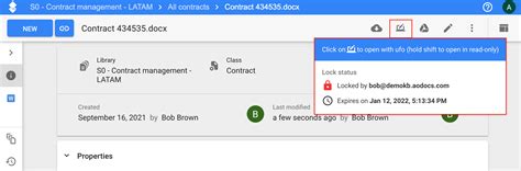 UFO AFO View Locked Files AODocs Knowledge Base