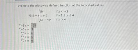Solved Express The Rule In Function Notation For Example