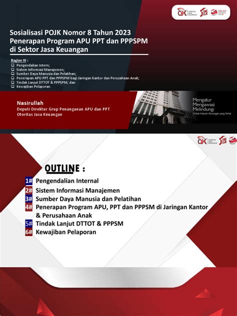 Bag 3 Bahan Pak Nasirullah Sosialisiasi Pojk 8 Th 2023 Pdf Bisnis