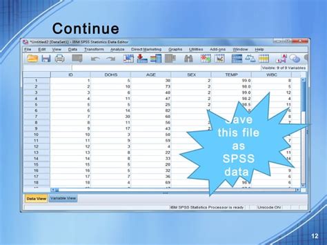 Spss Beginners Ppt Technology And Computing