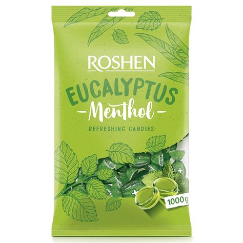 Бонбони Roshen Евкалипт и Ментол Ebag Bg