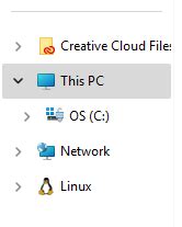 There S A Linux Icon Appeared In File Explorer On My Laptop Can Anyone Explain Where Is This