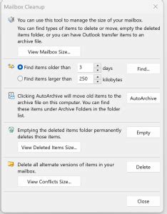 Outlook How To Delete Emails Older Than Specific Time Period Collecting Wisdom