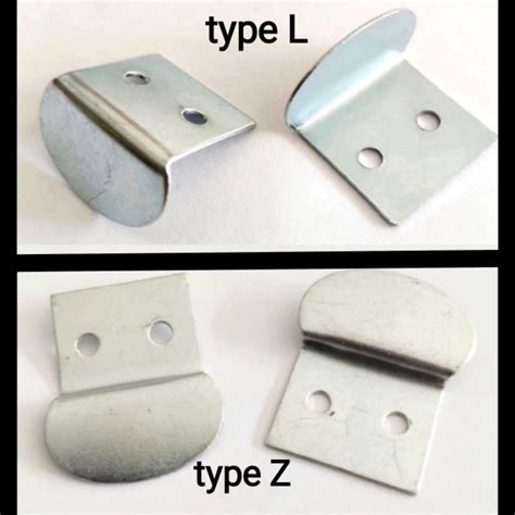 Jual 10 Pcs Plat Besi Klem Penjepit Jepit Kaca Type L Z Shopee Indonesia