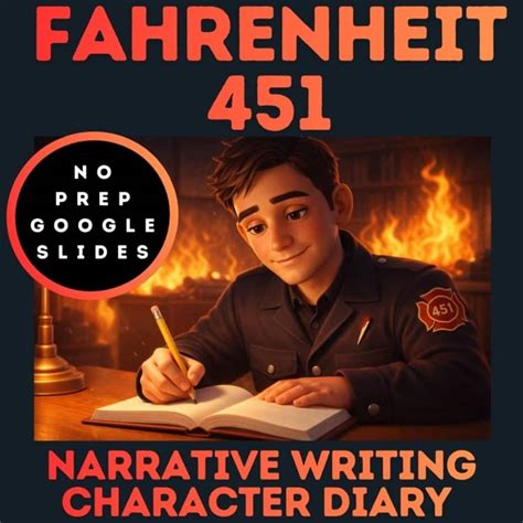 Fahrenheit 451 Character Diary Narrative Writing Point Of View And