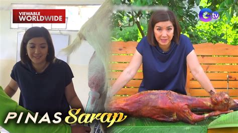 Kara David, tinikman ang iba't ibang putahe ng kambing sa Tarlac! | Pinas Sarap | Pinas Sarap ...