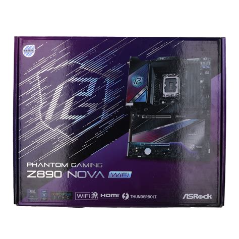 Mainboard เมนบอร์ด Asrock Z890 Nova Wifi Intel Socket 1851 Ddr5 Atx