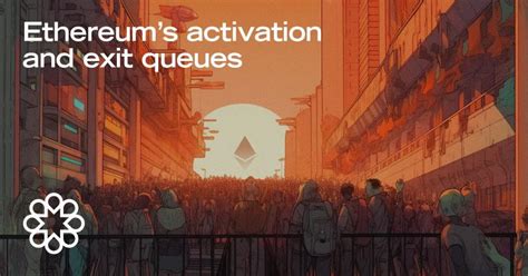 Josh S On Linkedin Ethereums Activation And Exit Queues