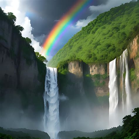 Waterfalls Rainbow